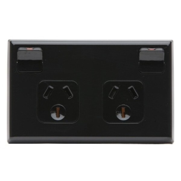 PDL 600 Series - PDL 695 Double Switched Socket - Power Outlet 10amp